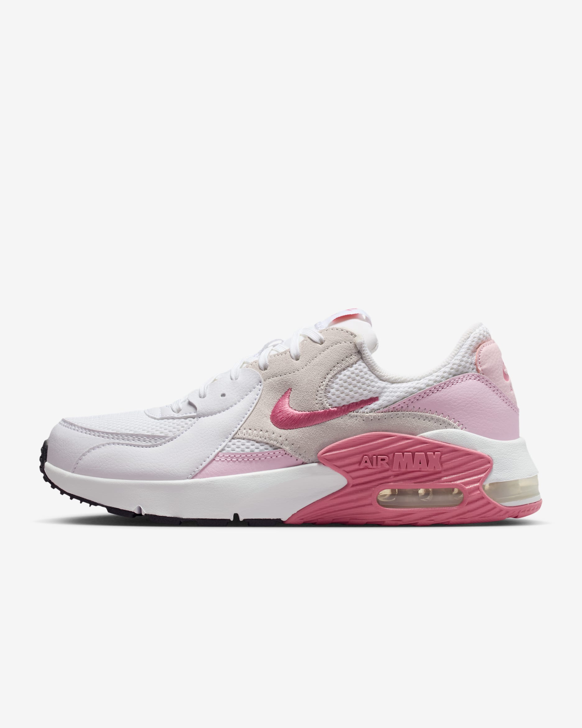(取寄) ナイキ レディース エアー マックス エクシー Nike women Air Max Excee White/Pink Spell/Photon Dust/Black Nike Air Max Excee Women's Shoes. Nike.com
